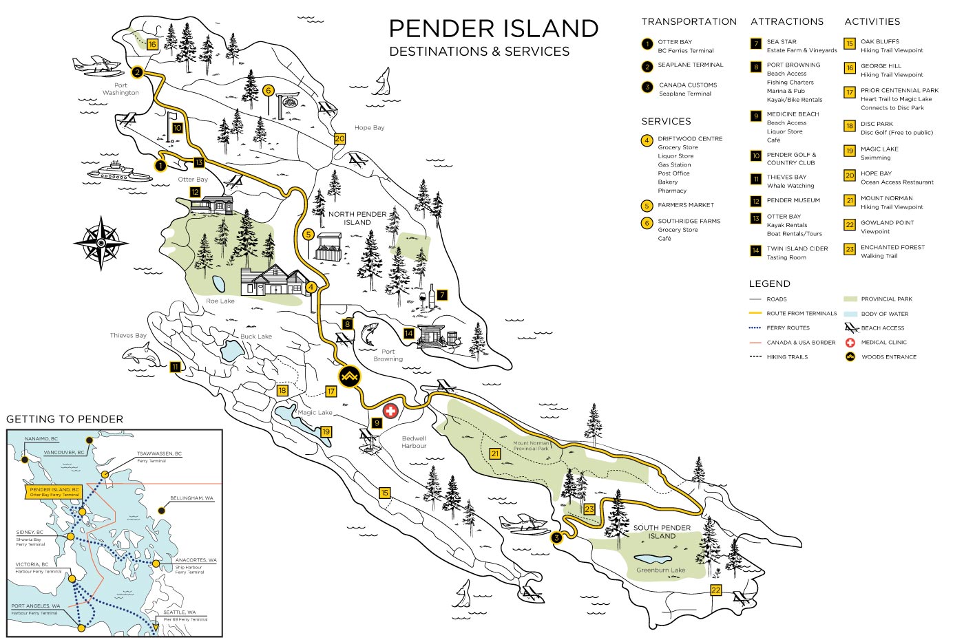 Contact WOODS on Pender | Pender Island Glamping Resort